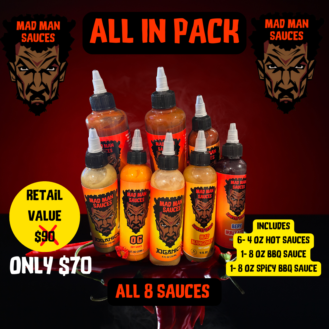 All in Mad Pack | Mad Man Sauces